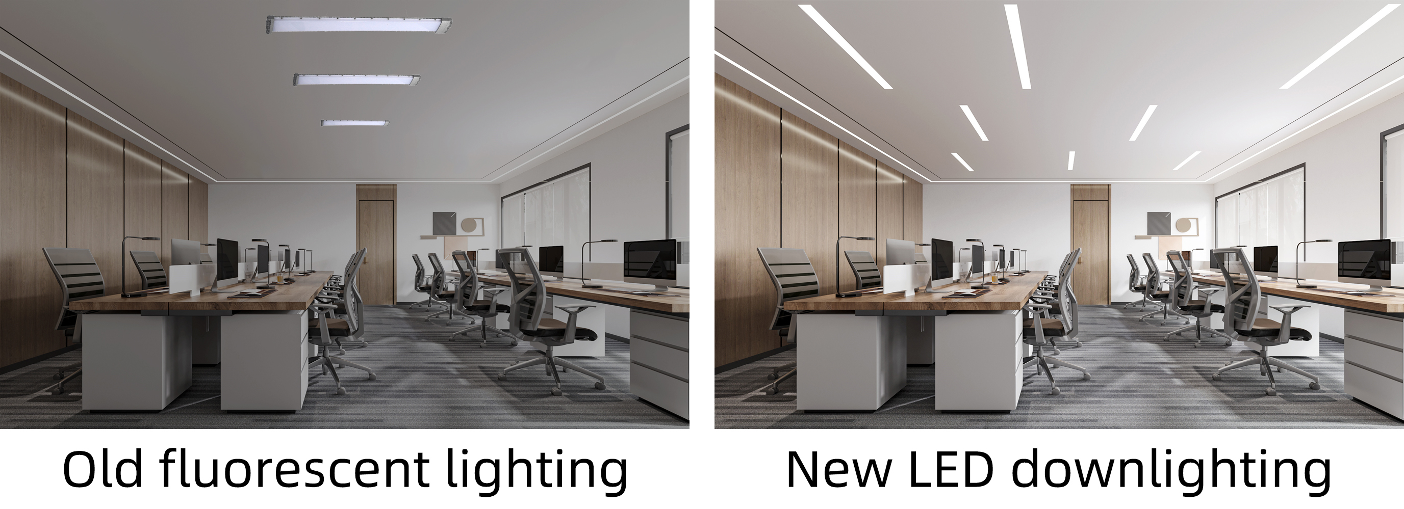 News - Case Study: LED Downlight Application in Modern Office Lighting