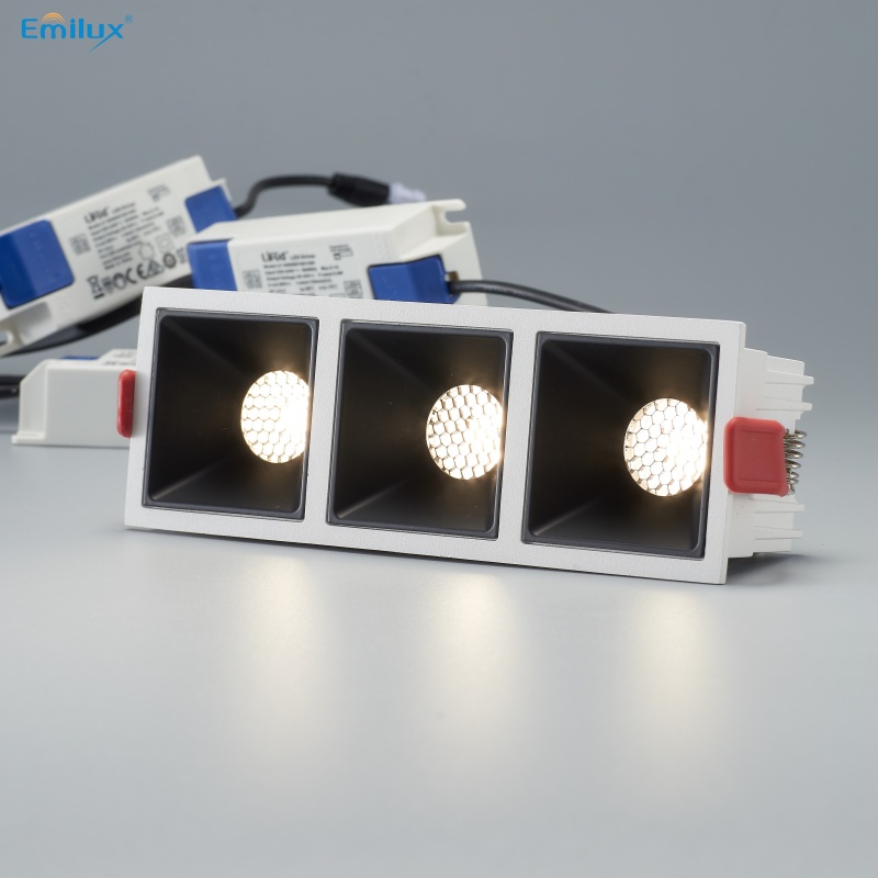 China Triple Ceiling Recessed Down Light Manufacturer and Supplier ...